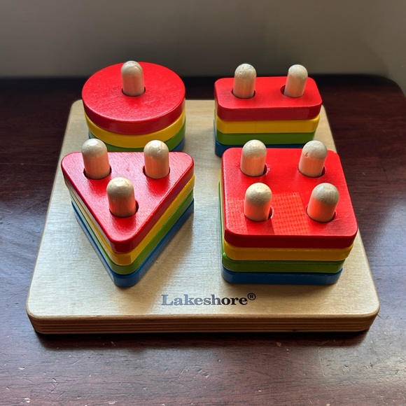 Lakeshore | Toys | Lakeshore Sortashape Activity Board | Poshmark